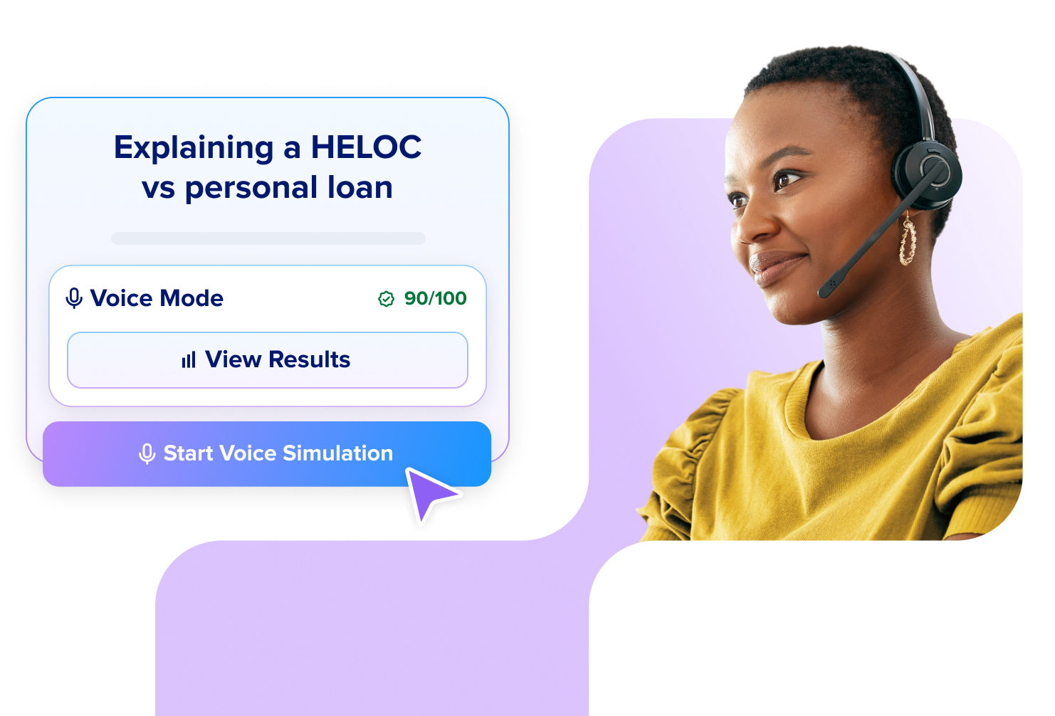 Train your banking employees with AI Training Simulator